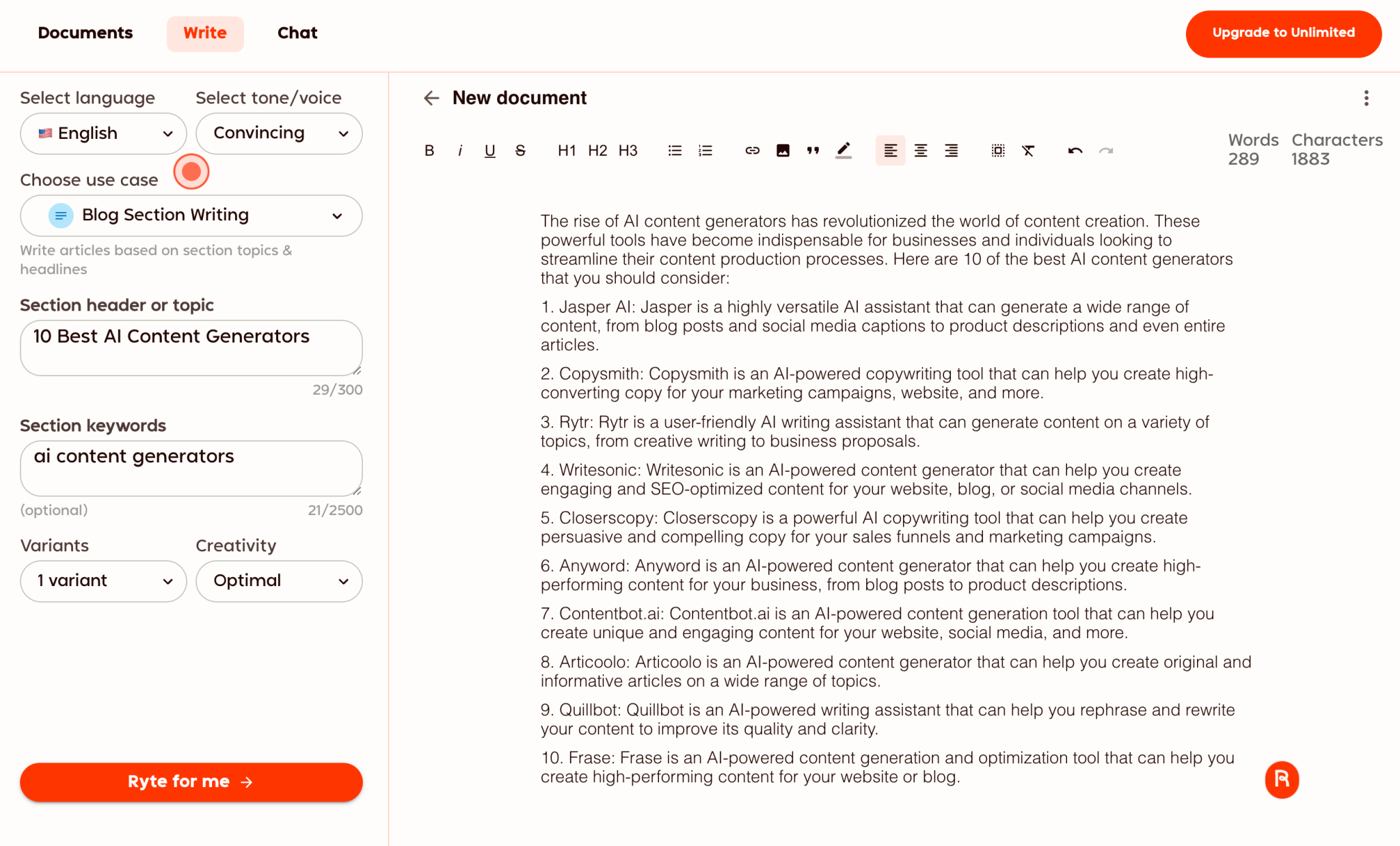 11 AI Content Generators to Try Out in 2025