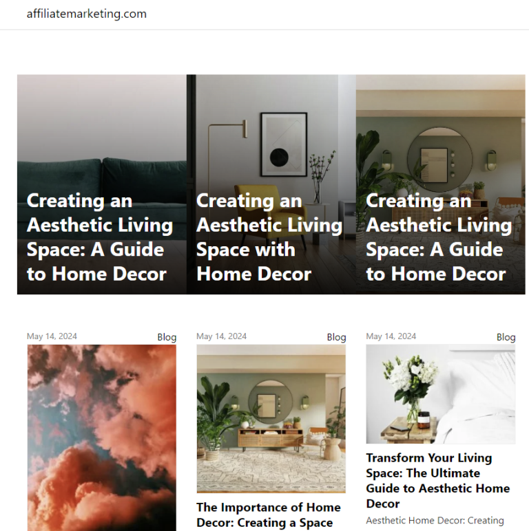 How to Make An Affiliate Marketing Website in 10 Steps