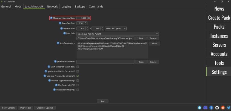 How to Allocate RAM To a Minecraft Server
