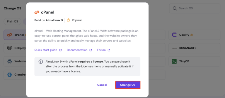 20 best VPS control panel options for 2025