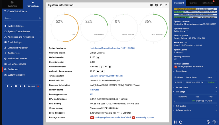 20 best VPS control panel options for 2025