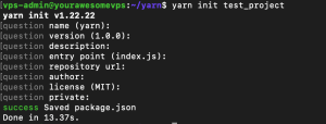 How to Install Yarn on Ubuntu + Basic Yarn Usage
