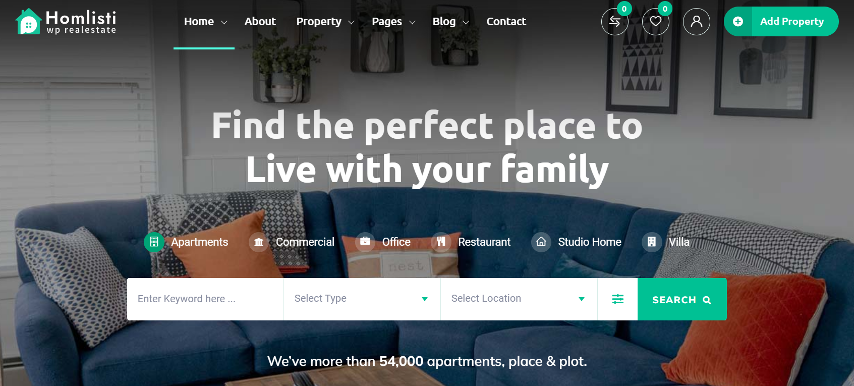 Top 20 WordPress real estate themes for 2025