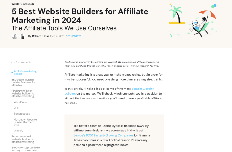 10 best affiliate marketing niches to make profit in 2025