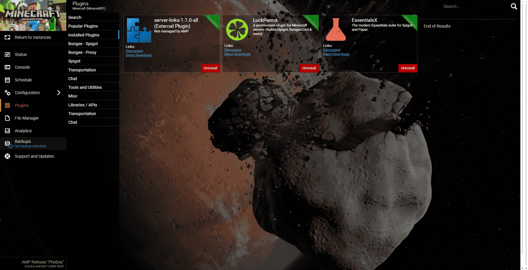 How to add plugins to a Minecraft server