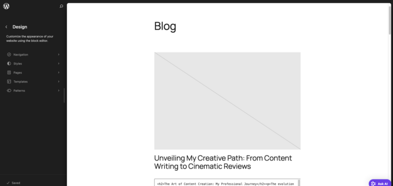 How to use WordPress to build a website