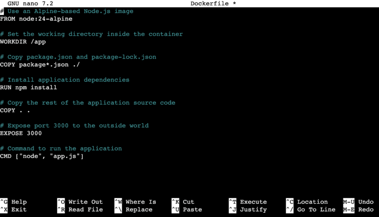 How to use Node.js with Docker