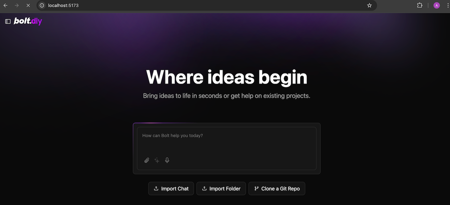 How to install bolt.new