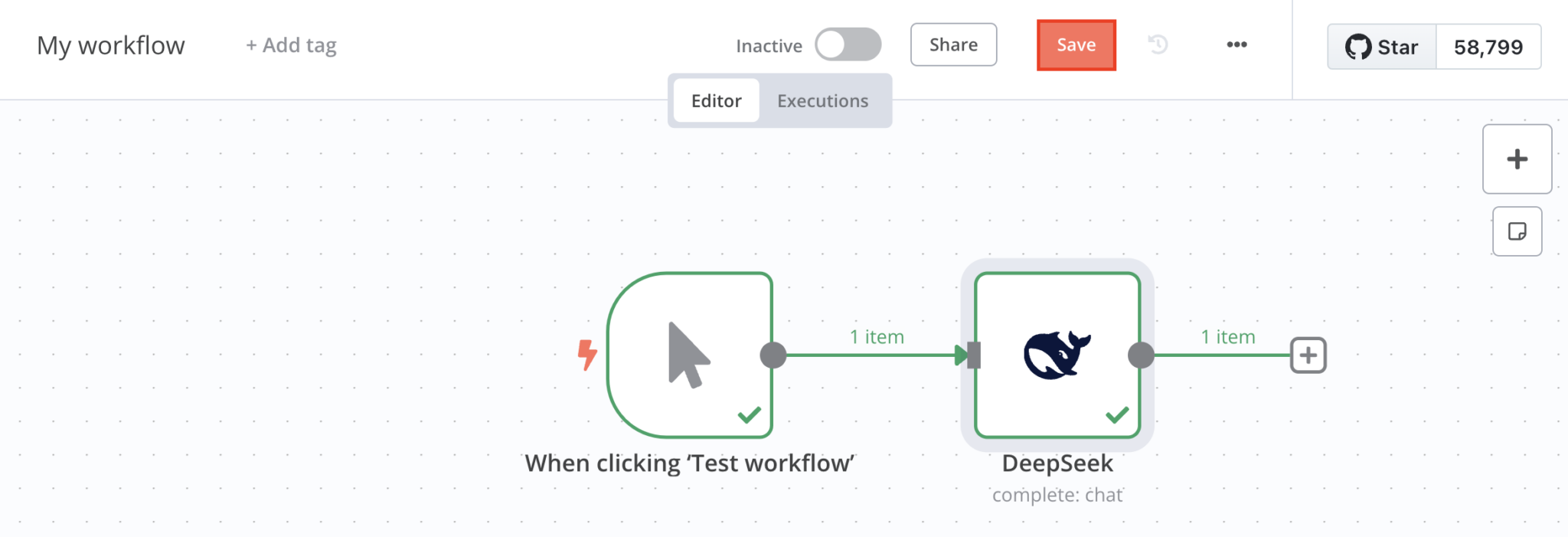 How to set up DeepSeek with n8n on a VPS