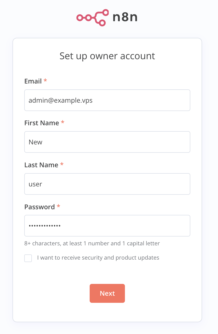 How to set up DeepSeek with n8n on a VPS