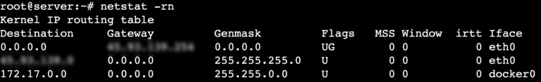 How to use the netstat command in Linux