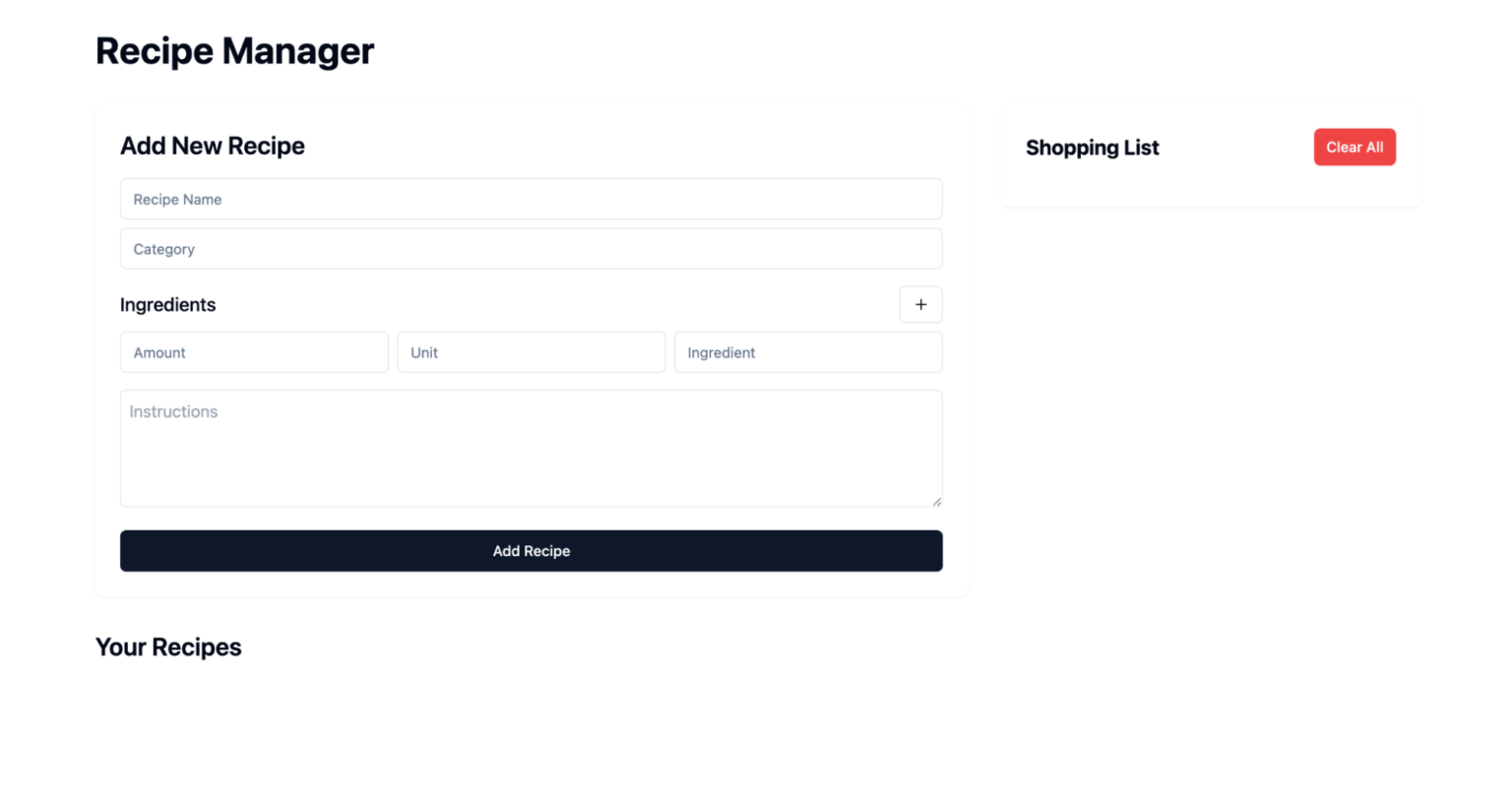 How to create a recipe web app with Hostinger Horizons