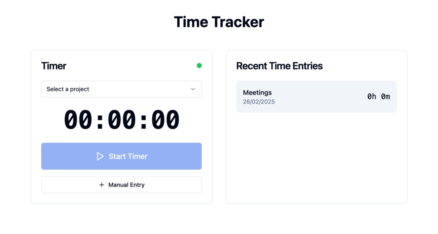 How to create a time-tracking web app with Hostinger Horizons