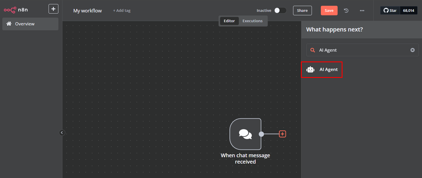 How to build an AI agent with n8n