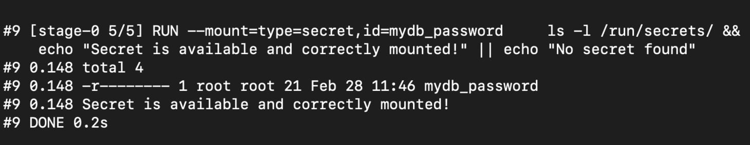 How To Use Docker Build Secrets Securely