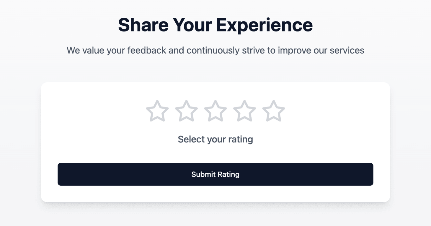 How to create a reviews web app