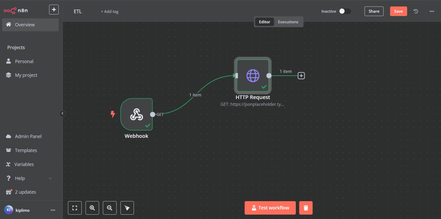 How to build an AI workflow in n8n
