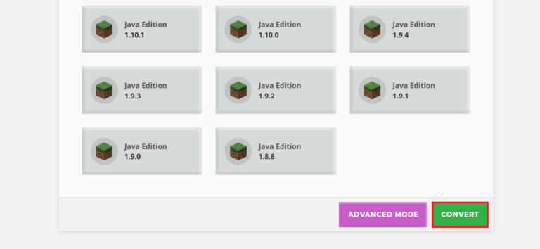 How to change Minecraft version from Java to Bedrock