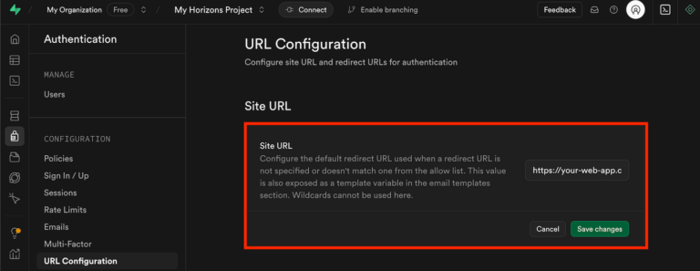 Learn how to connect Supabase to your Hostinger Horizons project