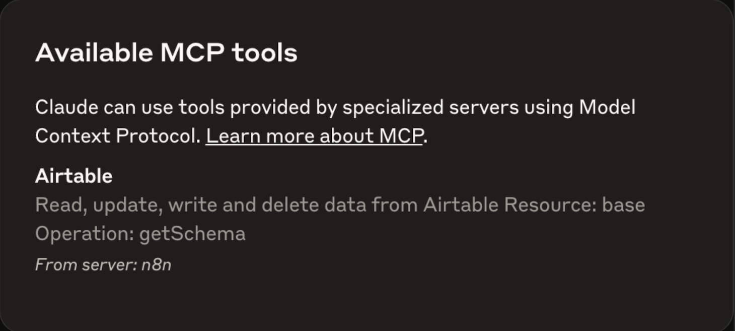 How to integrate n8n with an MCP server