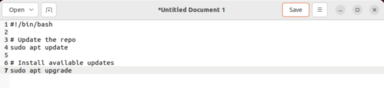 How to create and run a .sh file in Linux