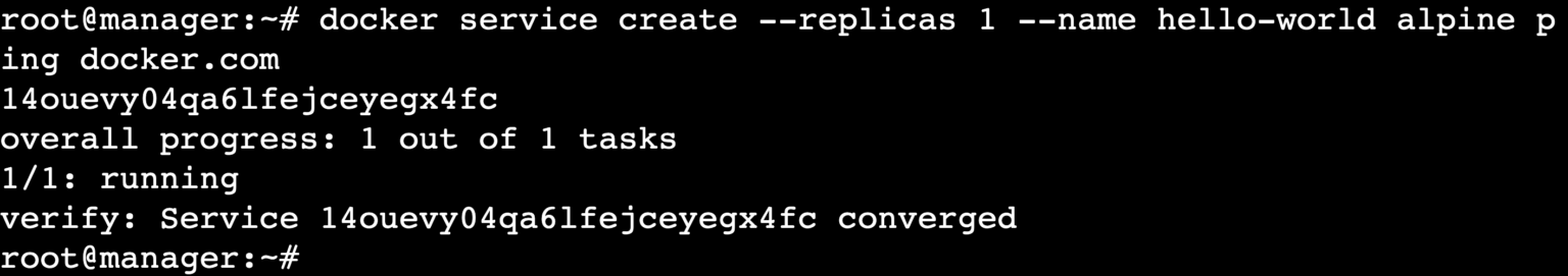 How to create a Docker Swarm