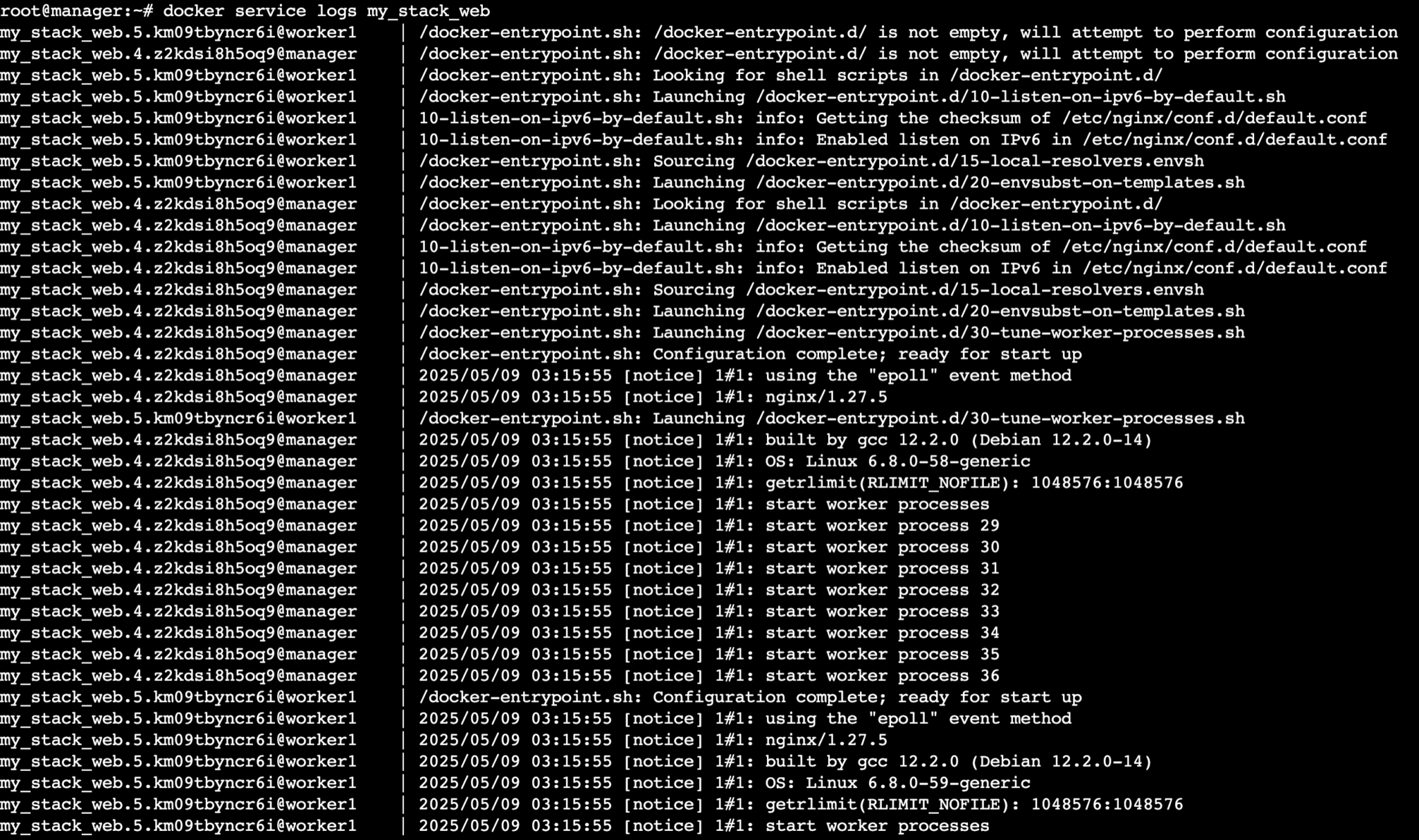 How to deploy a Docker stack with Swarm?