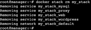 How to deploy a Docker stack with Swarm?