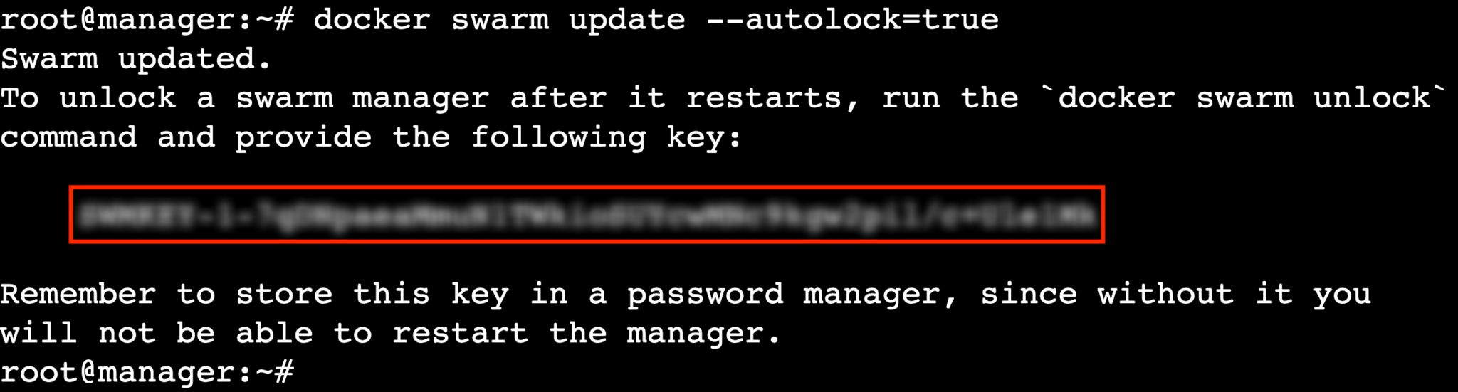 How to create a Docker Swarm
