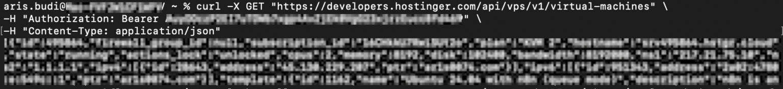How to run Hostinger API MCP server