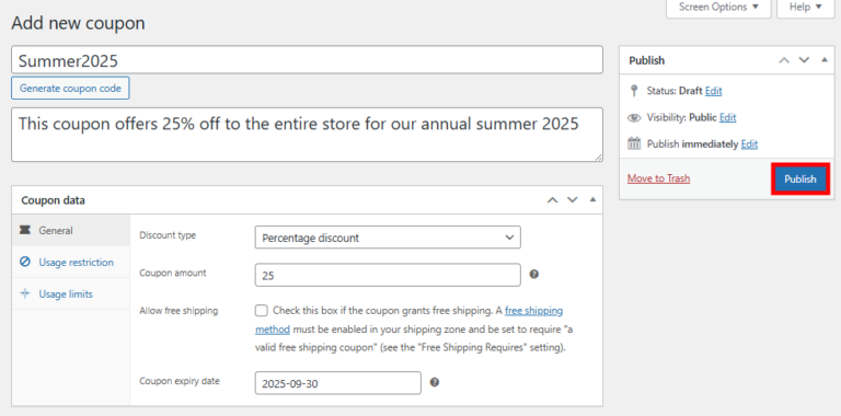 How To Create Coupon Code In Woocommerce Step By Step Guide