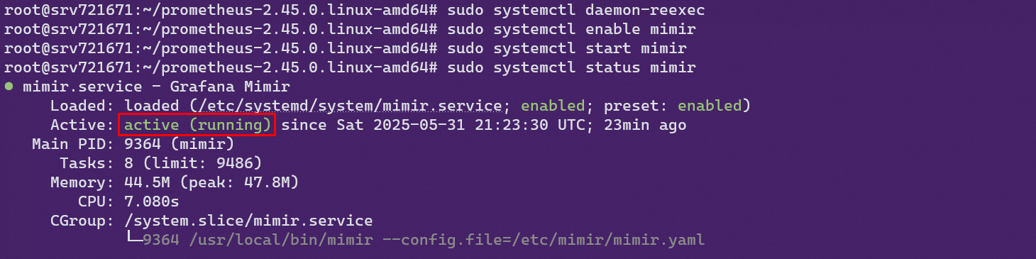 How to install Grafana Mimir on Linux