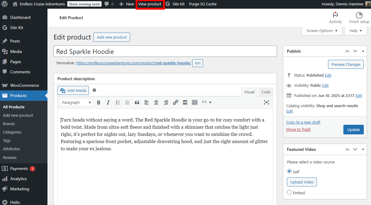 How to add videos to WooCommerce product gallery