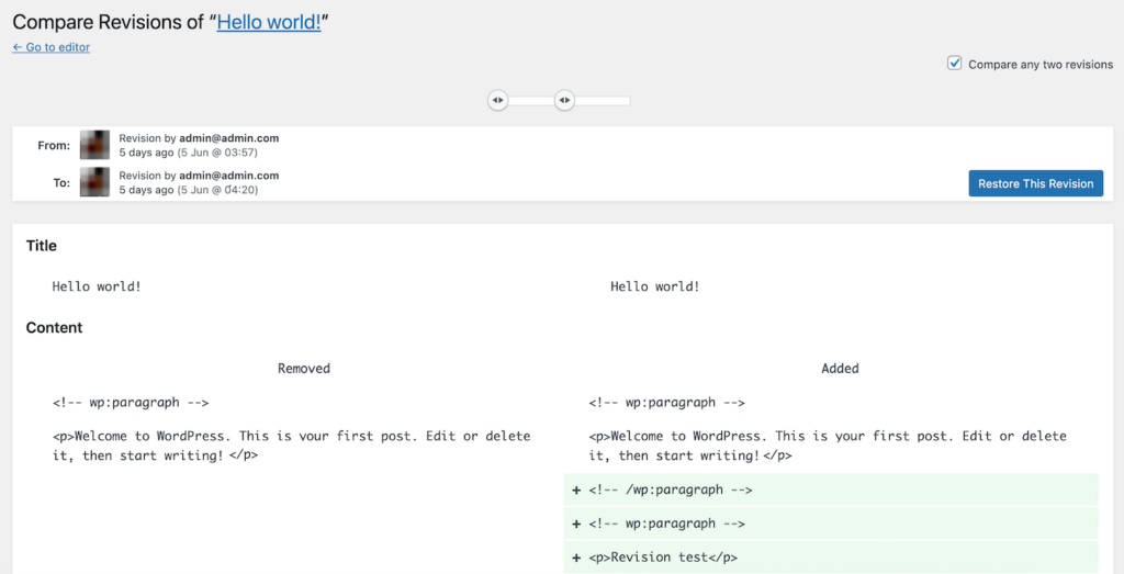 What is WordPress version control and how to use it?