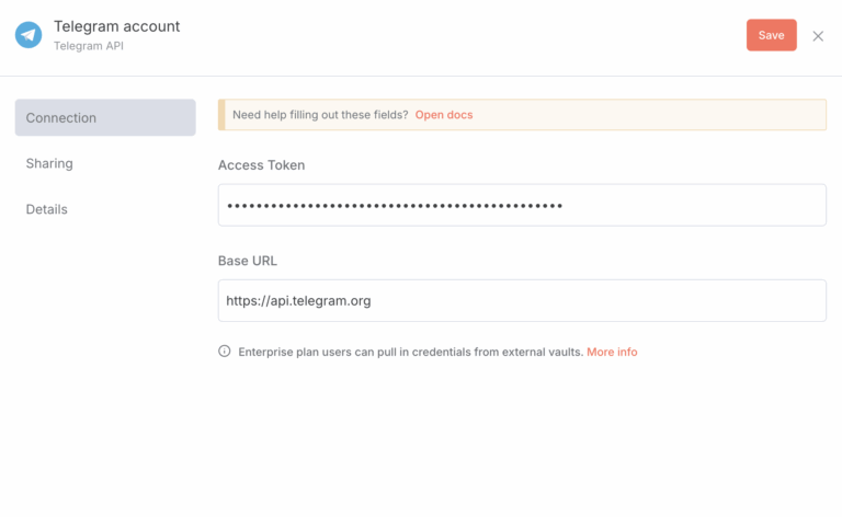 How to integrate Telegram with n8n