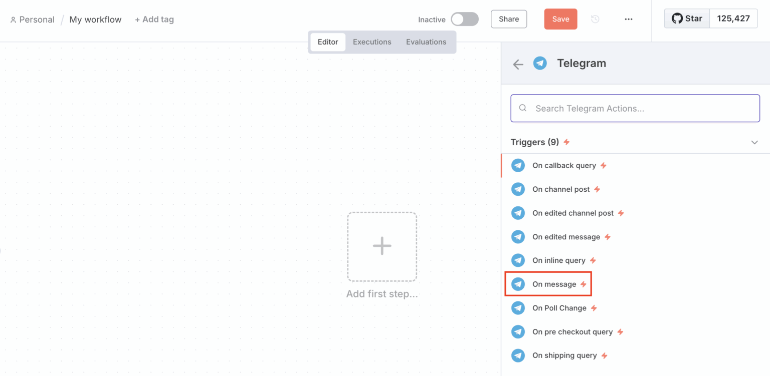 How to integrate Telegram with n8n