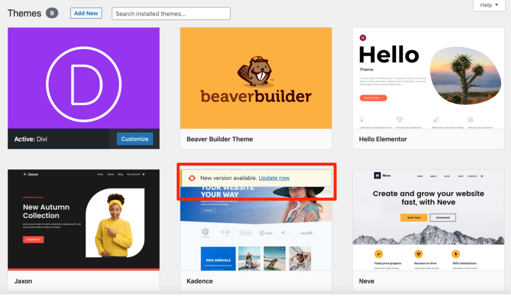 How to Update WordPress Theme In 4 Steps