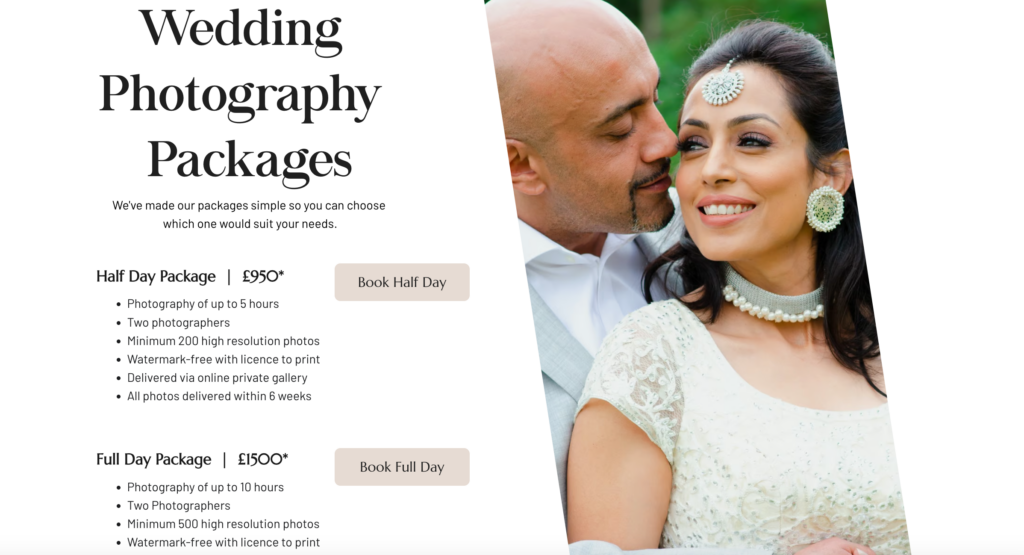15+ Photography Website Examples by Hostinger Website Builder