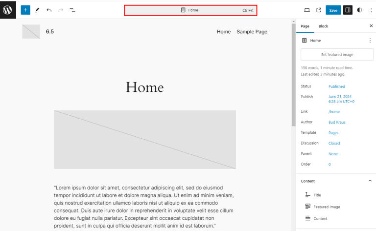 WordPress Command Palette: What Is It And How to Use It