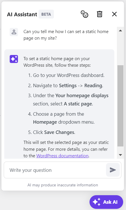 How to use the Hostinger AI WordPress plugin: full guide