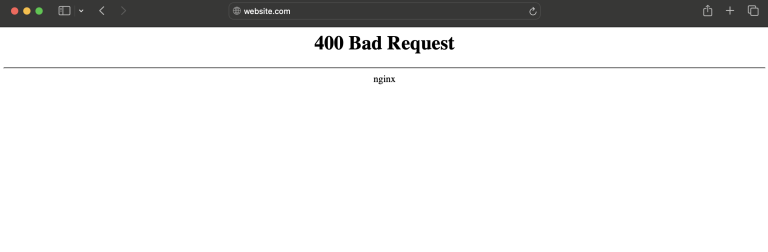 How to Fix 400 Bad Request Error in 2025
