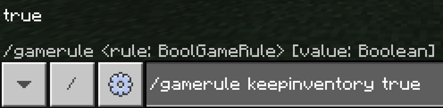 How to change Minecraft gamerules